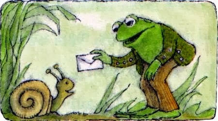 Momo celebrating time to read: Frog and Toad by Arnold Lobel
