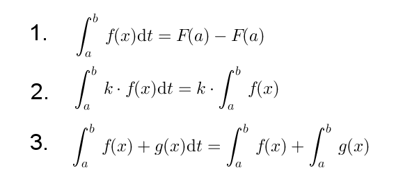 The Scottish Café: R2-Regneregler for integrasjon. Areal mellom grafer ...