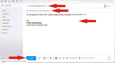 Tutorial Cara Mengirim Email Dengan Gampang Di Yahoo | Tutorial Corel Draw