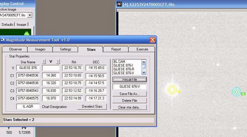 Canopus Photometry Software - fasrbud