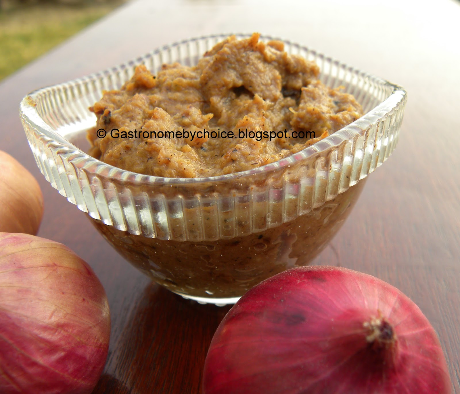Fried Onion Paste ~ Gastronome By Choice