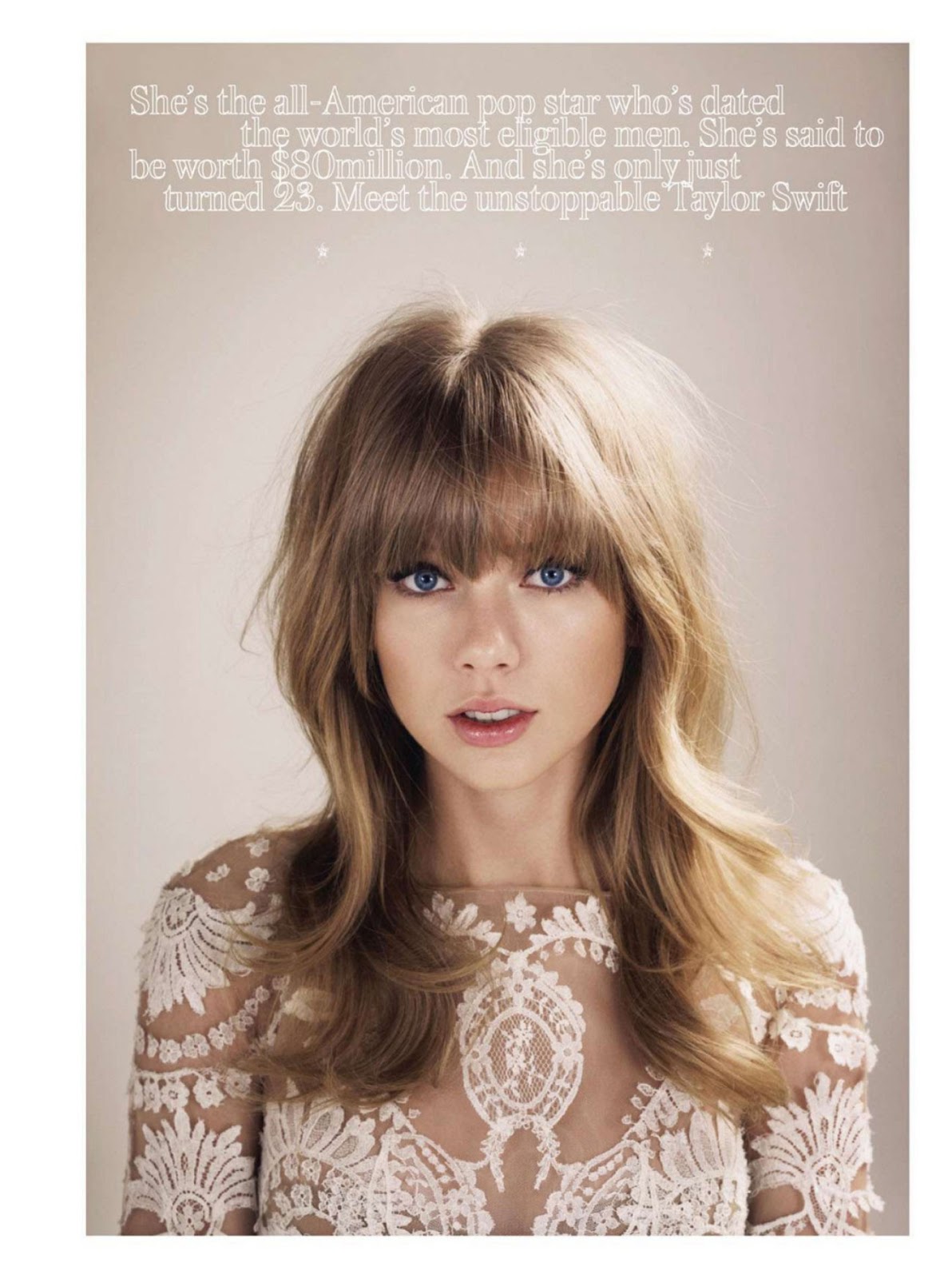 Taylor Swift - InStyle UK Magazine Covers April 2013 | Fashion Magazine
