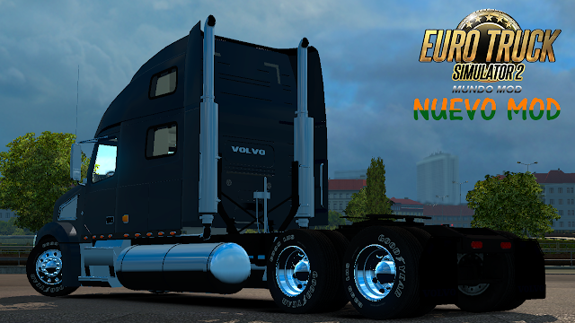 Rines (Americana Aro) y Neumáticos Goodyear - ETS 2 Mundo Mod