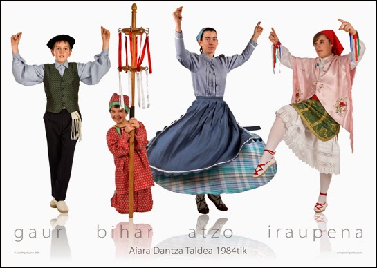 TRAJE TRADICIONAL VASCO ~ DANTZ-ANGO