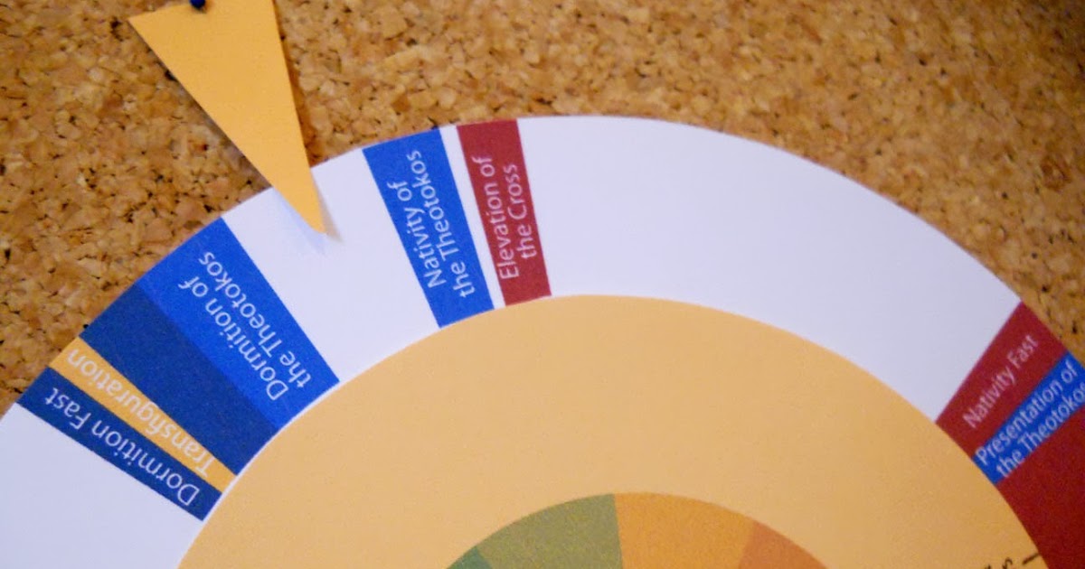 Many Mercies: Church Year - Printable Wheel