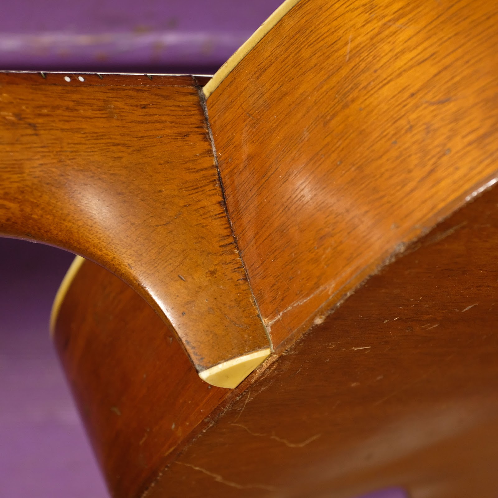 1939 Harmony-made Bruno Archtop Nylon-Strung Mandocello Conversion