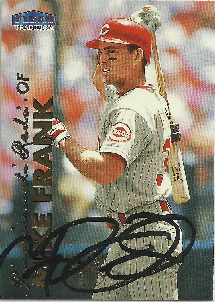 Cincinnati Reds Baseball Card Collector: TTM: Mike Frank