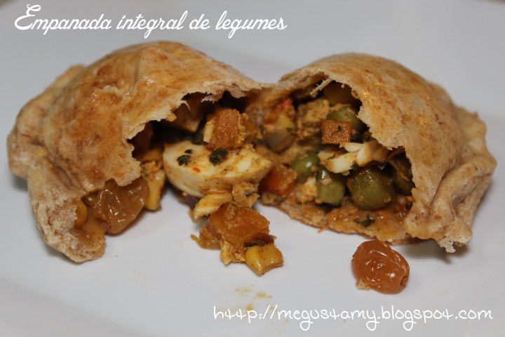 Receita: Empanadas integrais de legumes ~ Me Gusta