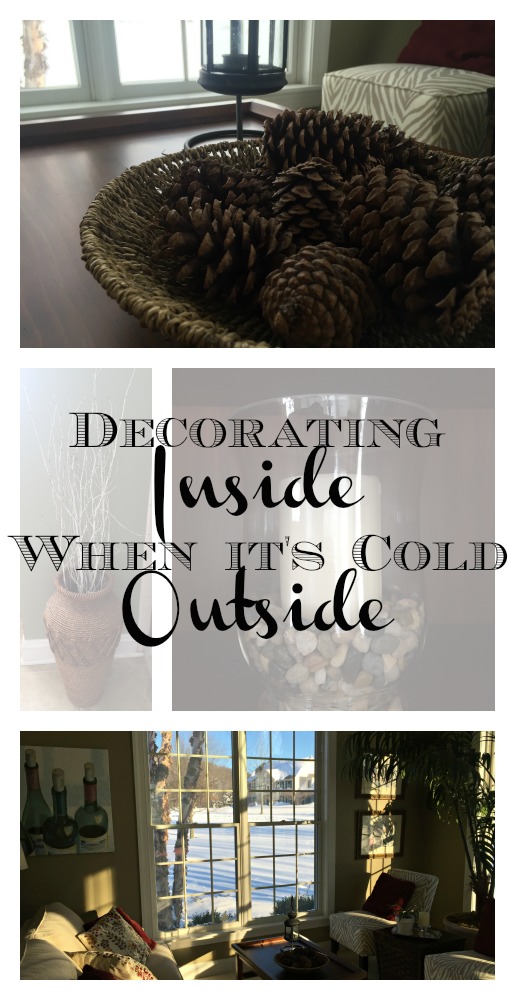 A Few Winter Touches - Decorating Inside When It's Cold Outside ...