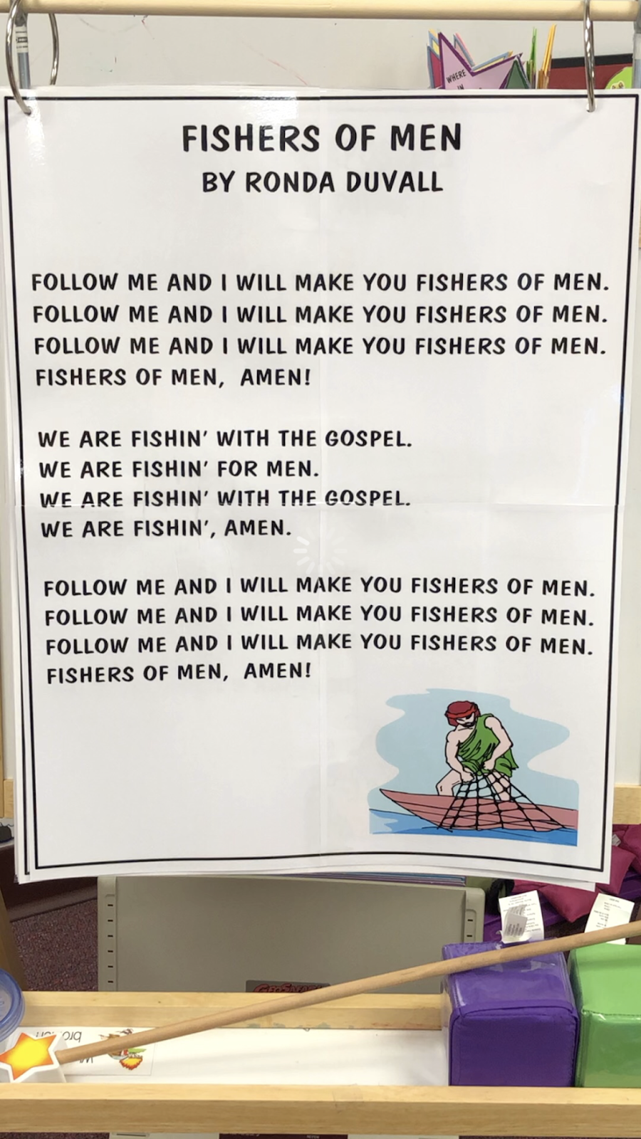 Hands On Bible Teacher: Jesus Said, "Come, Follow Me -- Fishers of Men"