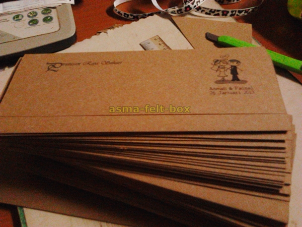 DIY : Kad Kahwin Handmade Revealed!