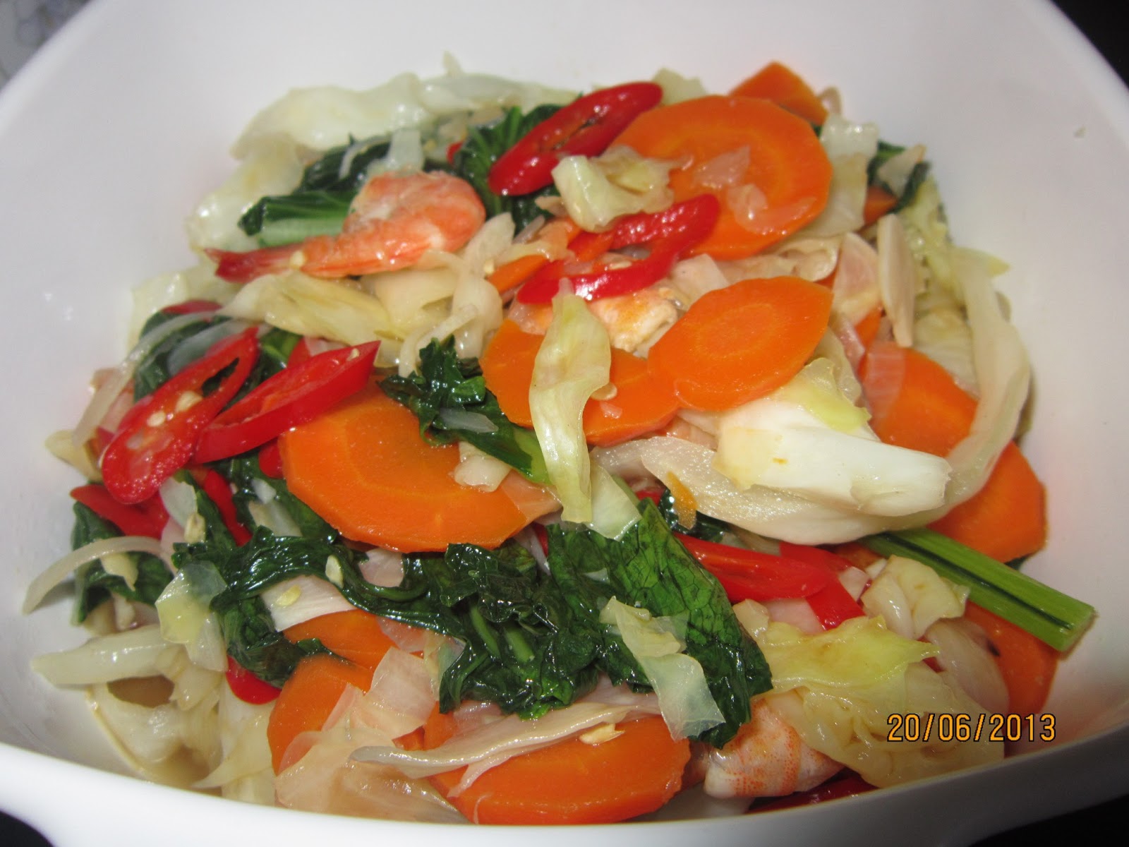 RESEPI CIKGU ANI: SAYUR CAMPUR
