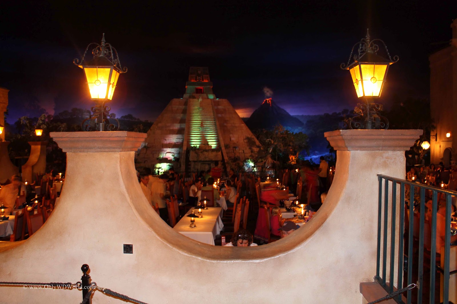 Aztec Pyramid Rules The Skyline of Epcot Mexico Pavilion | Disney World ...