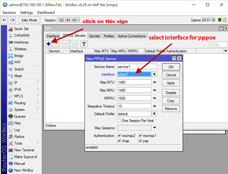 Create Pppoe Server On Mikrotik Router Mikroexpert Blog