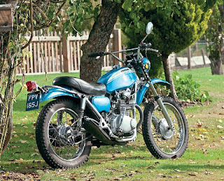 Sports Cycle: Honda SL350 History : The Stopgap Scrambler