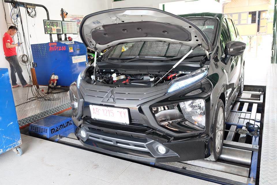 Hasil dyno pemasangan dastek Unichip Q4 Mitsubishi XPander Automatic ...
