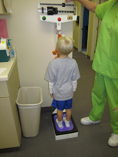 The Parsleys: 5 year old check up and SHOTS!!!