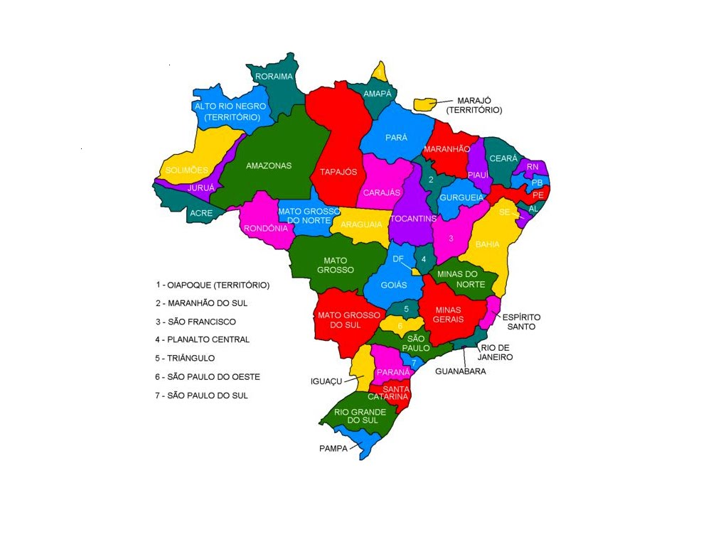 Geo - Conceição : NOVO MAPA DO BRASIL