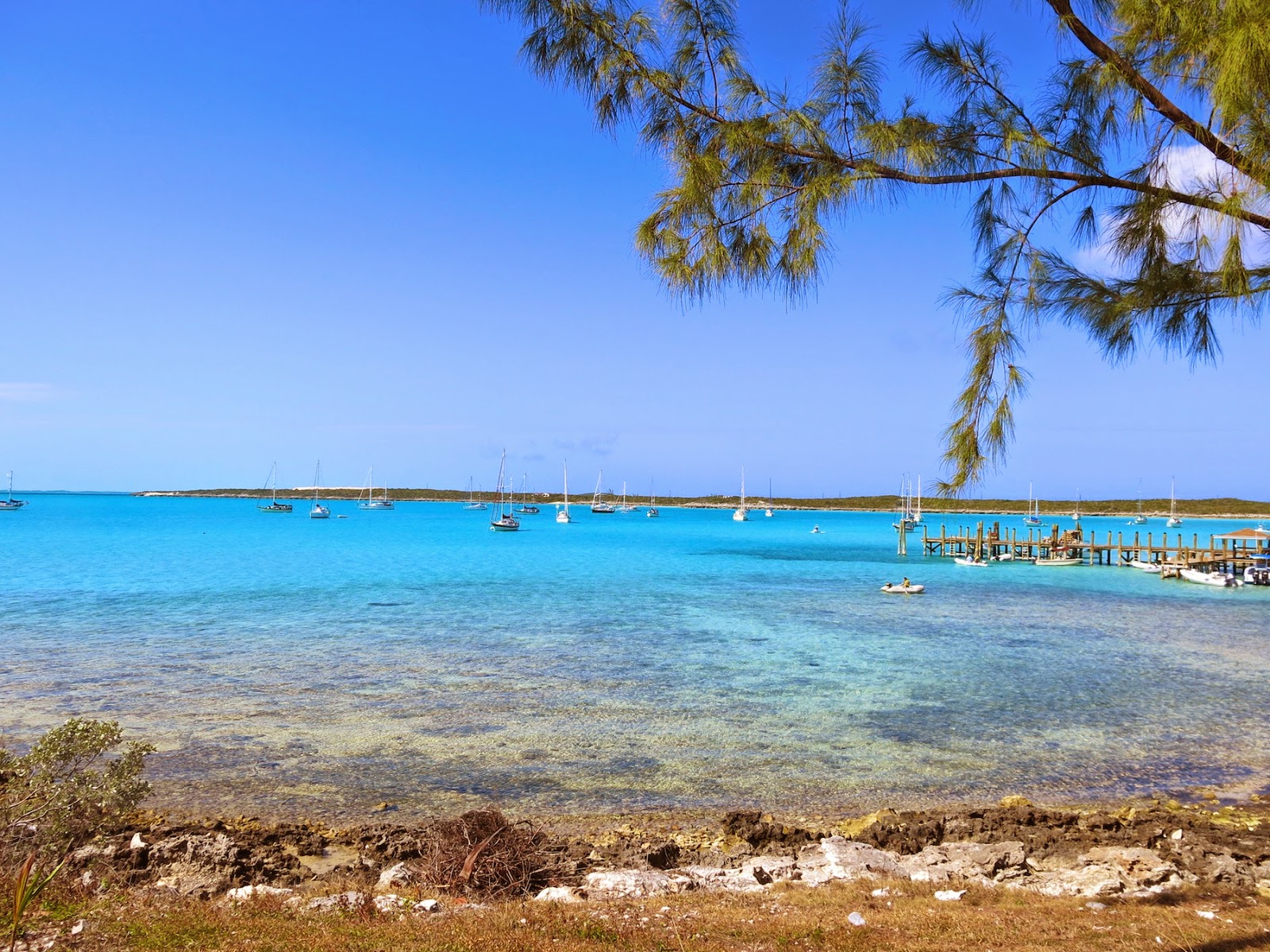 SV Kooky Dance: North from Black Point to Shroud Cay to Roberts Cay