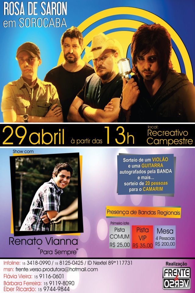 E.J.C: Show do Rosa de Saron