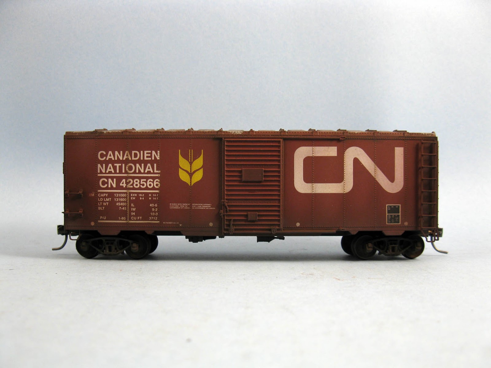 Hedley Junction: CN 40ft Grain Boxcars - Part 2