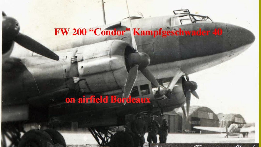 FalkeEins - the Luftwaffe blog: " Unsere Kondor, unser Pilot " - Fw 200 ...