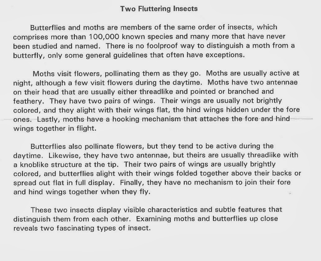 Mrs. Lock's 8th Grade ELA: Passages for Pattern Project