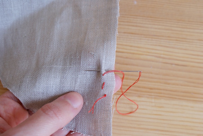 HOW TO: THE HAND SEW KNOT - Francine's Place Blog