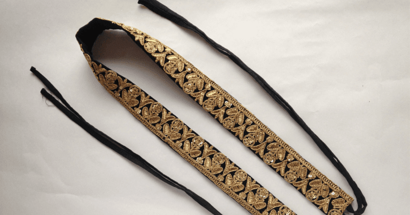 Totally Tutorials: Tutorial - How to Make an Embroidered Belt