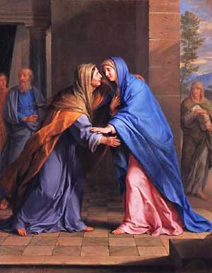 Saint Elizabeth of the Visitation - Go to Mary Blog