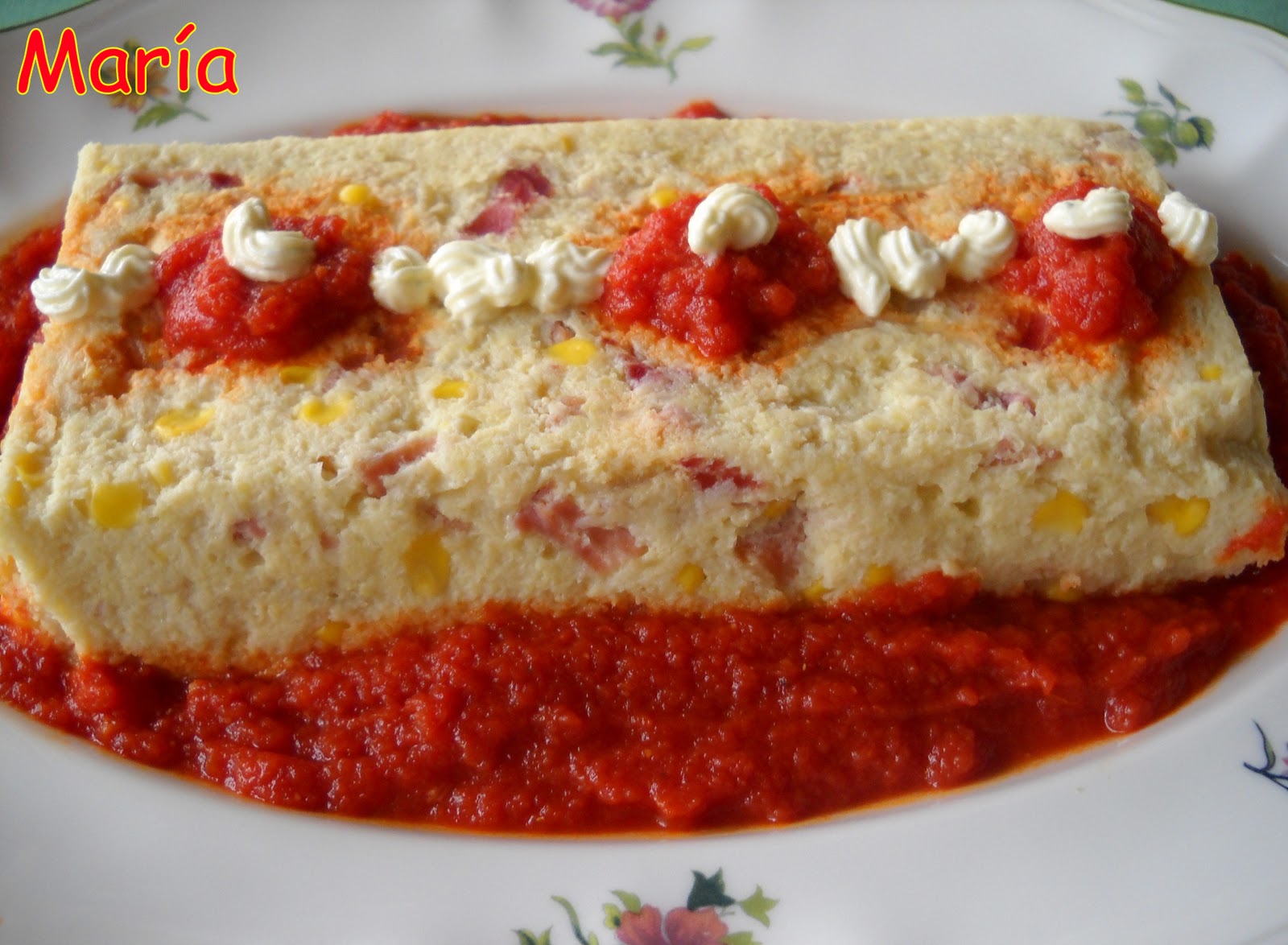 EN LA COCINA: PASTEL DE REPOLLO Y JAMÓN