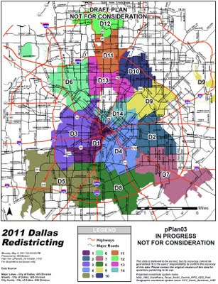 The School Archive Project: Dallas City Council Redistricting, 5-9-11 ...