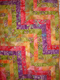 Little Bunny Quilts: Finished Stair Step Quilt