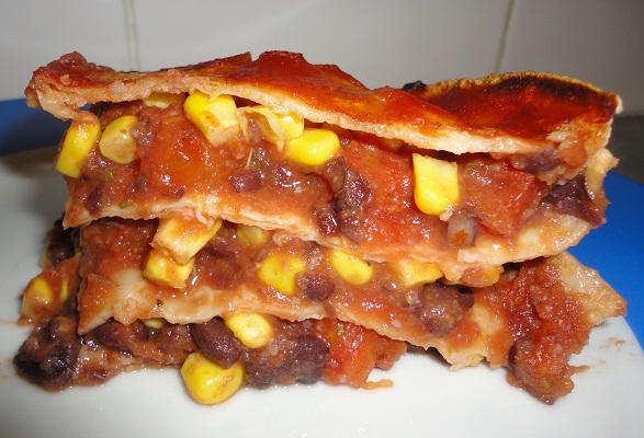 Vegans Eat Yummy Food Too!!!: Mexican Layered Pie