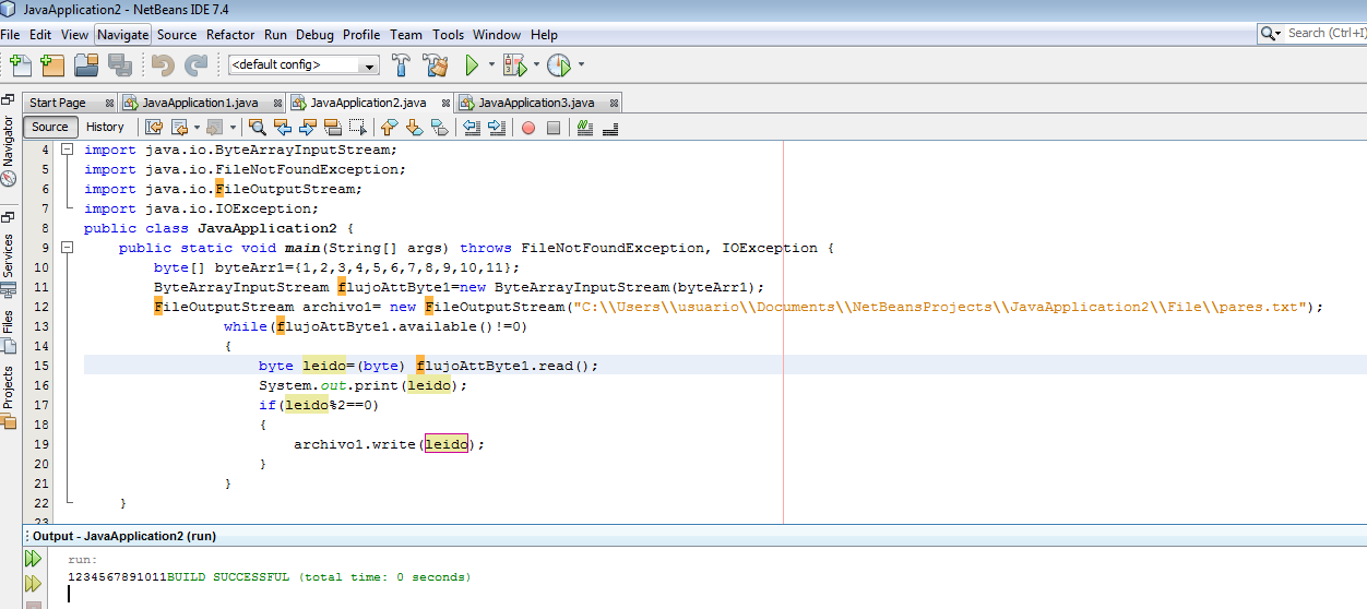 Leer y escribir ficheros en Java 2 ~ Programa con Paula