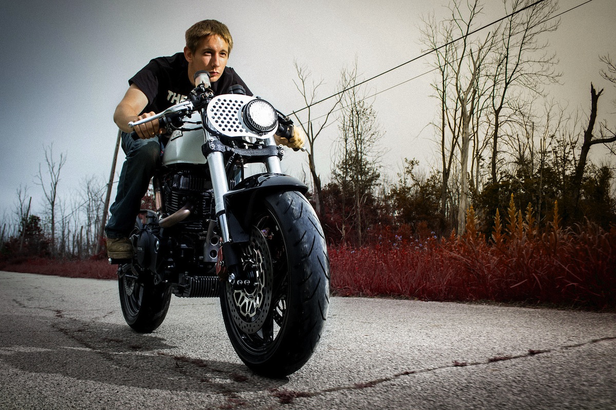 CM450 by Wrench Tech Racing - Inazuma café racer