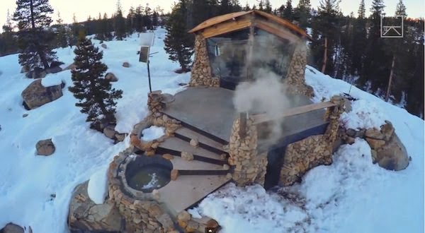 Snowboarder’s Unbelievable Tiny House On Top Of Mountain - Snow ...
