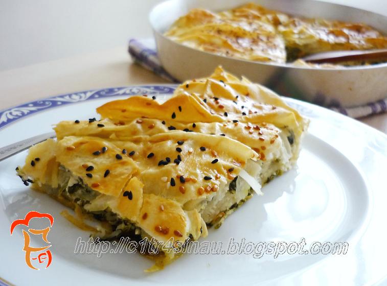 Citra's Home Diary: Tepsi Ispanakli börek (Spinach pastry)