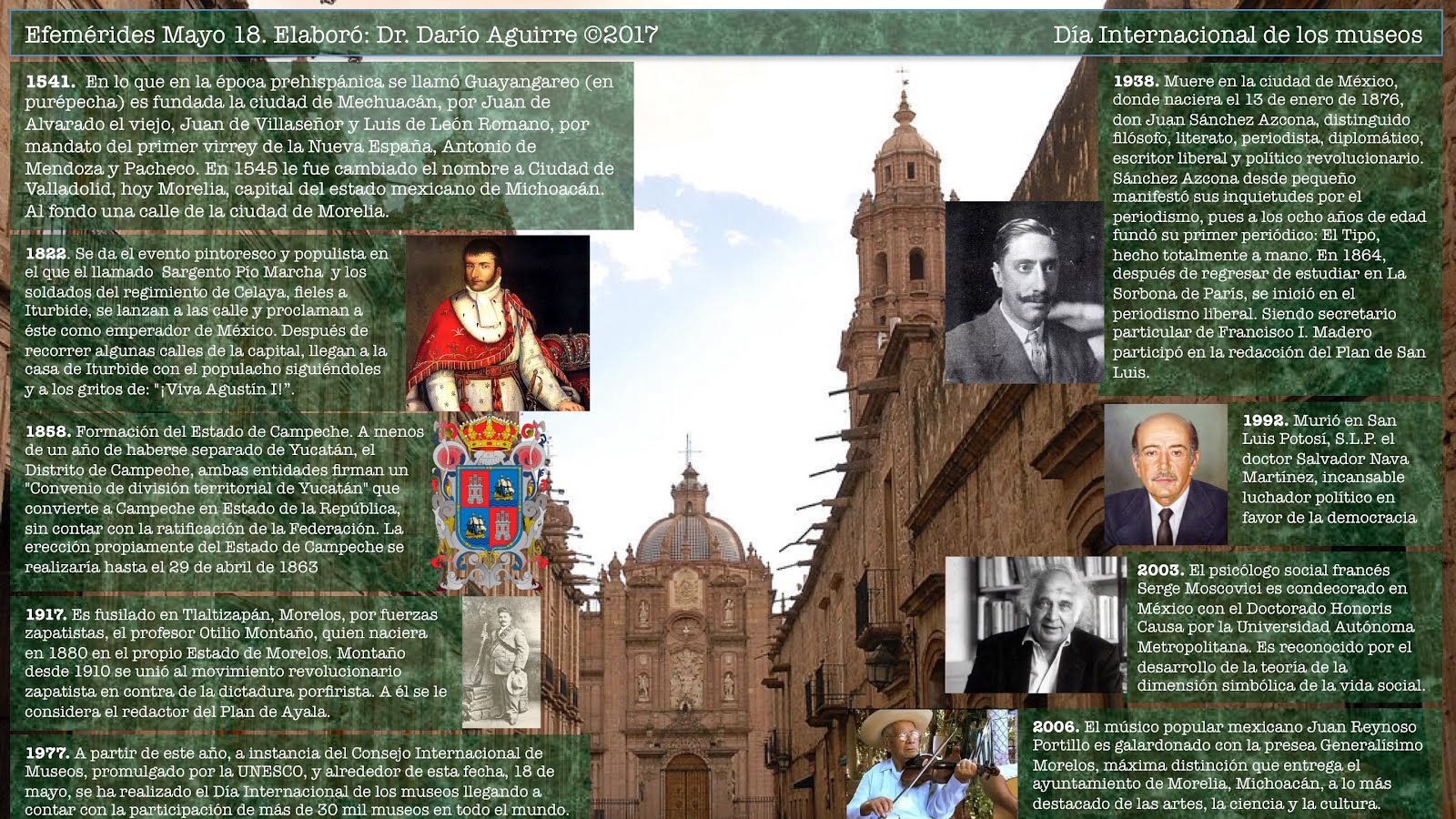 El maestro: Efemérides Mexicanas Mayo 18