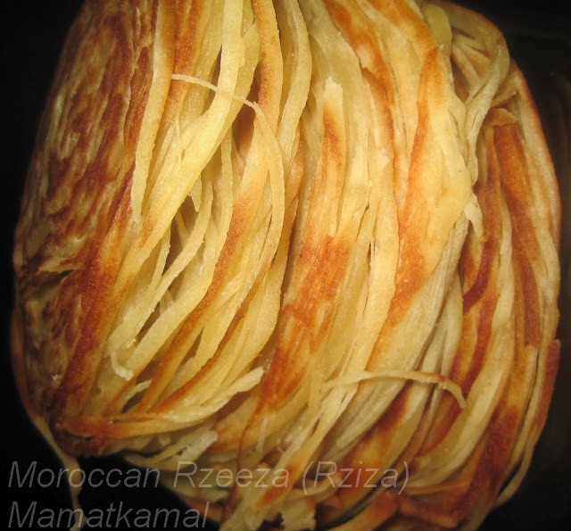 رزة القاظي-رْزِيزَة /Traditional Handmade Moroccan Rzeeza or Rzate ...