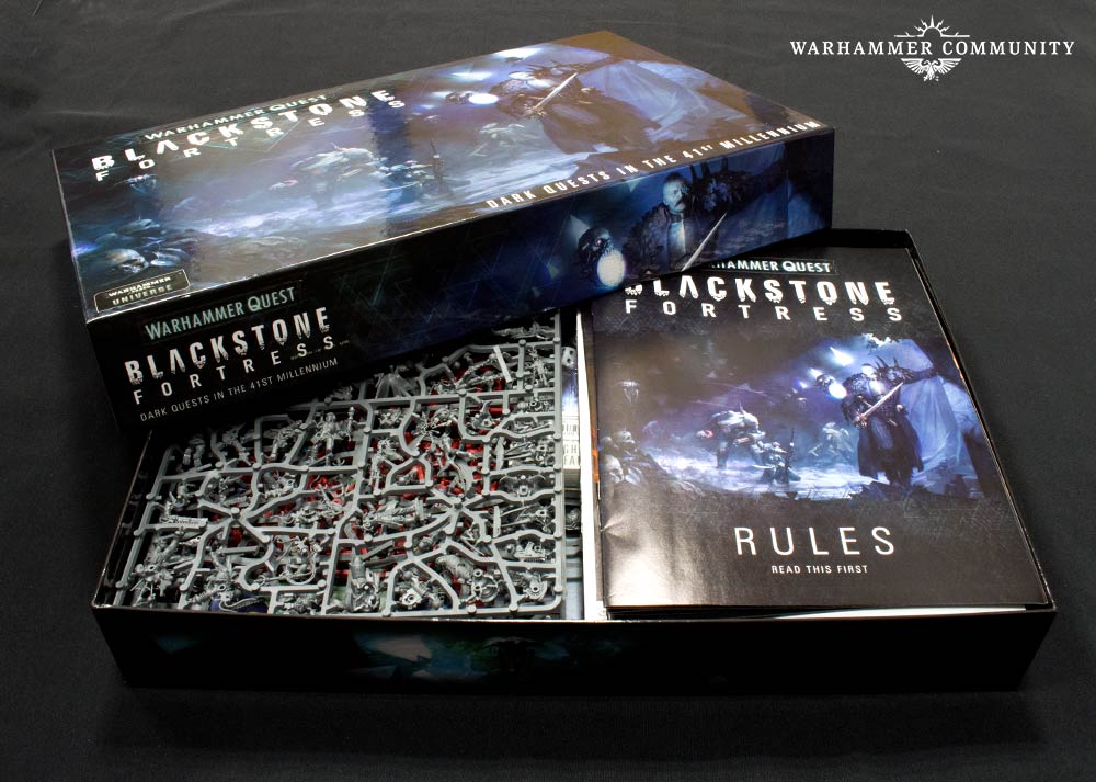 Blackstone Fortress: Unboxing. Rulebooks, Sprues, and Gameboard + More ...