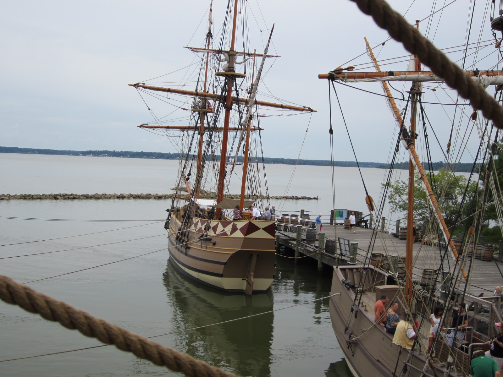 Meryl and Me Hit the Road : Jamestown Settlement, Jamestown, Virginia