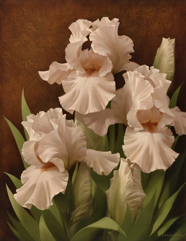 El arte es su máxima expresión : Cuadros Con Flores En Color Blanco ...