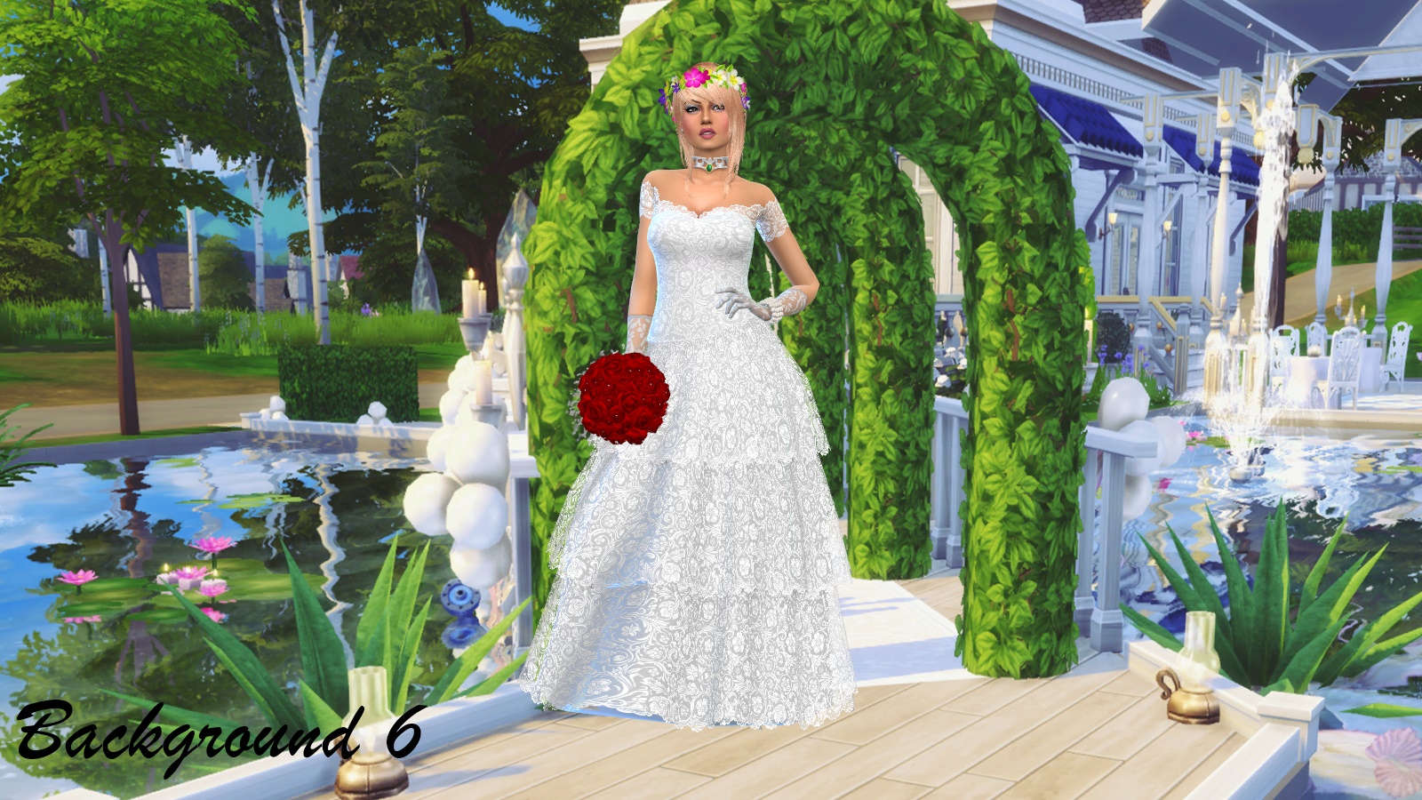 Annett's Sims 4 Welt: CAS Backgrounds "Wedding"