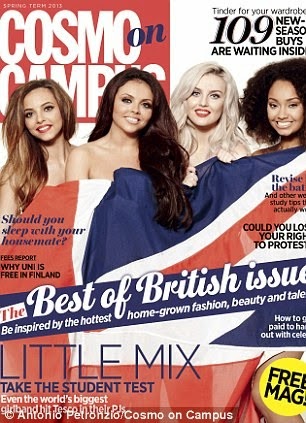 Spain Little Mix: Little Mix para Cosmopolitan Magazine UK