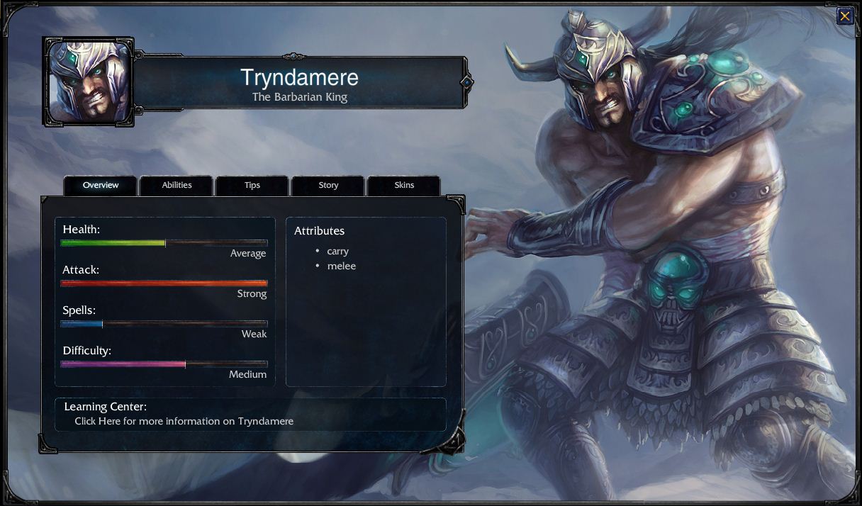 [Guia] Tryndamere - League Of Gamers - 3DJuegos