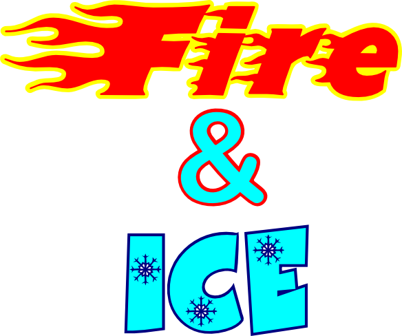 Art by Annel: Fire and Ice Page and SVG