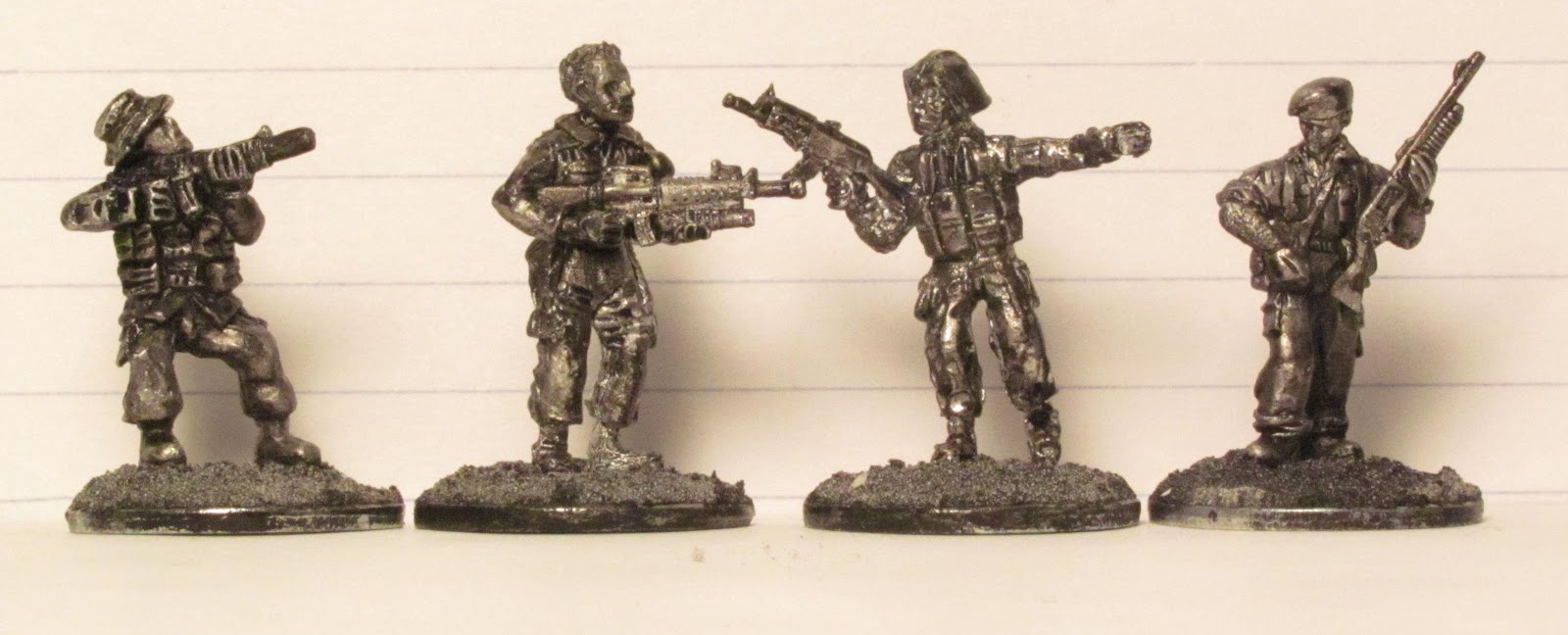 Painting White: 20mm - Miniature Comparison