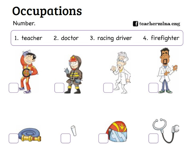 Teachermina: [activity] occupations