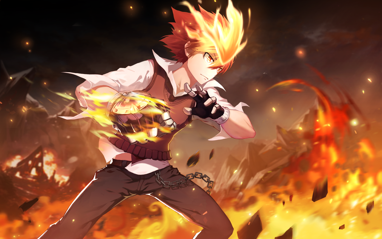 Qual personagem de anime que usa o fogo é a mais legal? Os japoneses ...